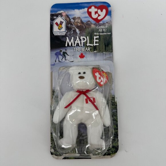 Beanie Babies | Toys | 999 Mcdonalds Ty Beanie Baby Maple The Bear 1993 ...